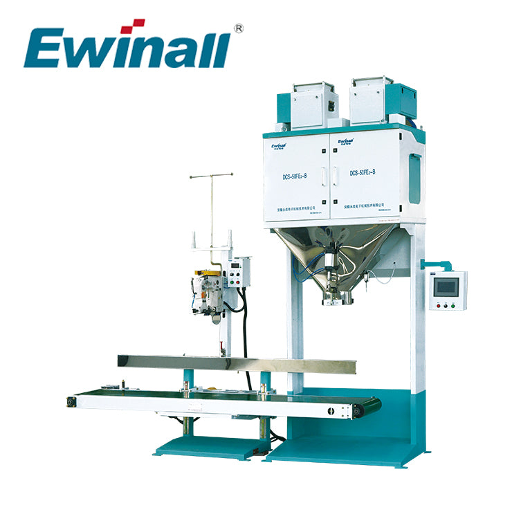 Ewinall DCS-50FE2-B Grain Seeds Lentil 50kg Rice Packing Machine 25kg ...